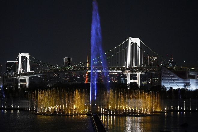 Hope, concerns spring from massive fountain show in Tokyo | The Asahi ...