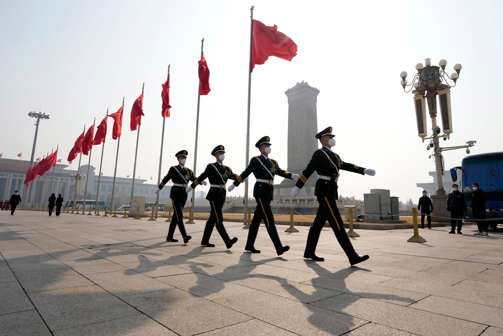 China: Defense boost to meet ‘complex security challenges’ | The Asahi ...