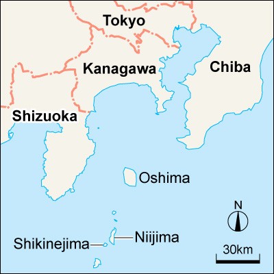 Izu island chain struggles to recover from typhoon damage | The Asahi ...