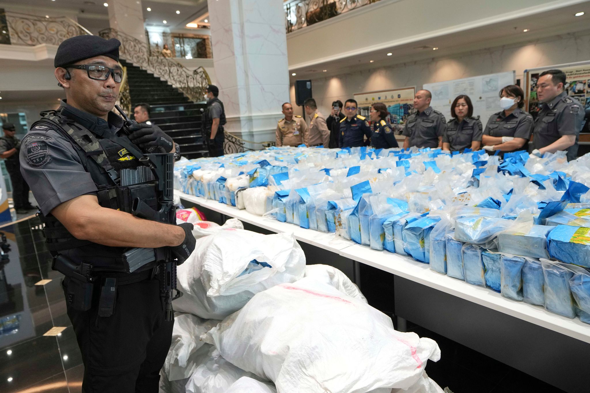 Thai authorities seize more than 2 tons of crystal methamphetamine ...