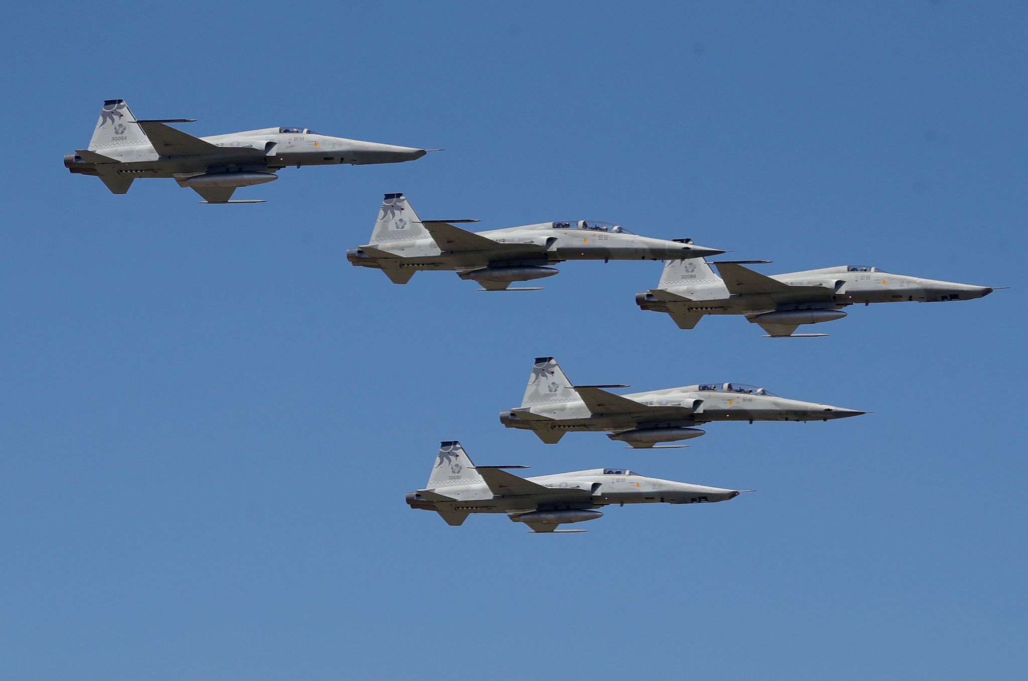After decades of service, Taiwan retires its last F-5 fighter jets ...