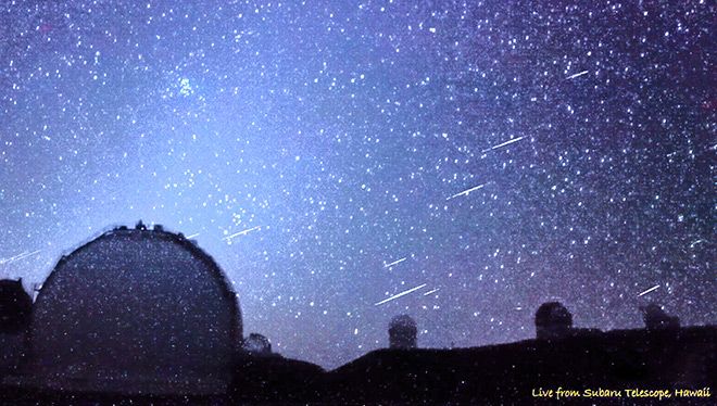 Amateurs spot meteoroid cluster while watching starry webcam | The ...