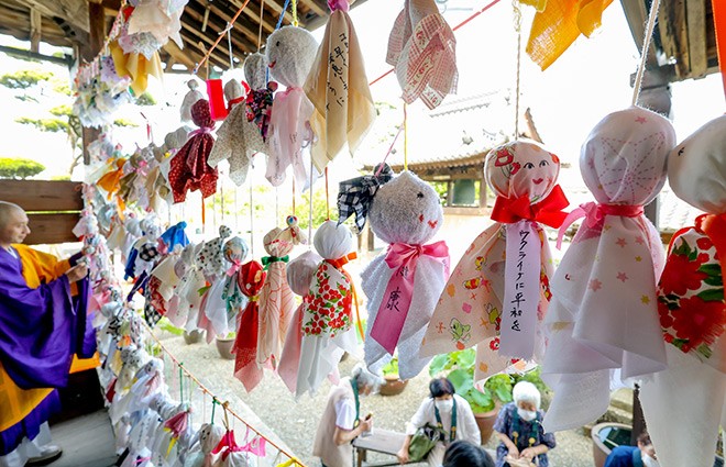 Temple in Nara displays dolls to pray for end of war in Ukraine | The ...