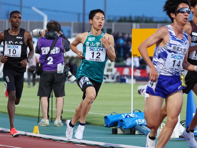 陸上・駅伝 - 青山学院大・安島莉玖 関カレ2部10000mでつかんだ自信「青学の準エースに」 | 4years. #学生スポーツ