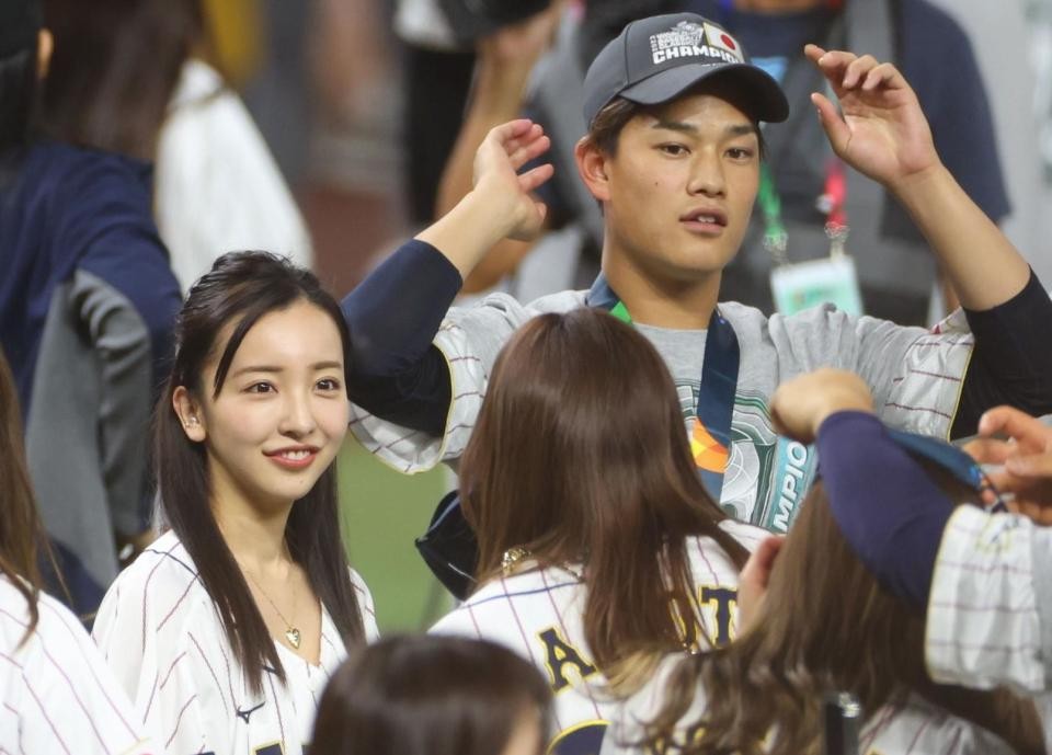 侍J 家族も“メジャー流”計らいで祝福 衛藤美彩、板野友美、石橋杏奈、聖子さんらの姿 米代表の奥様も｜よろず〜ニュース