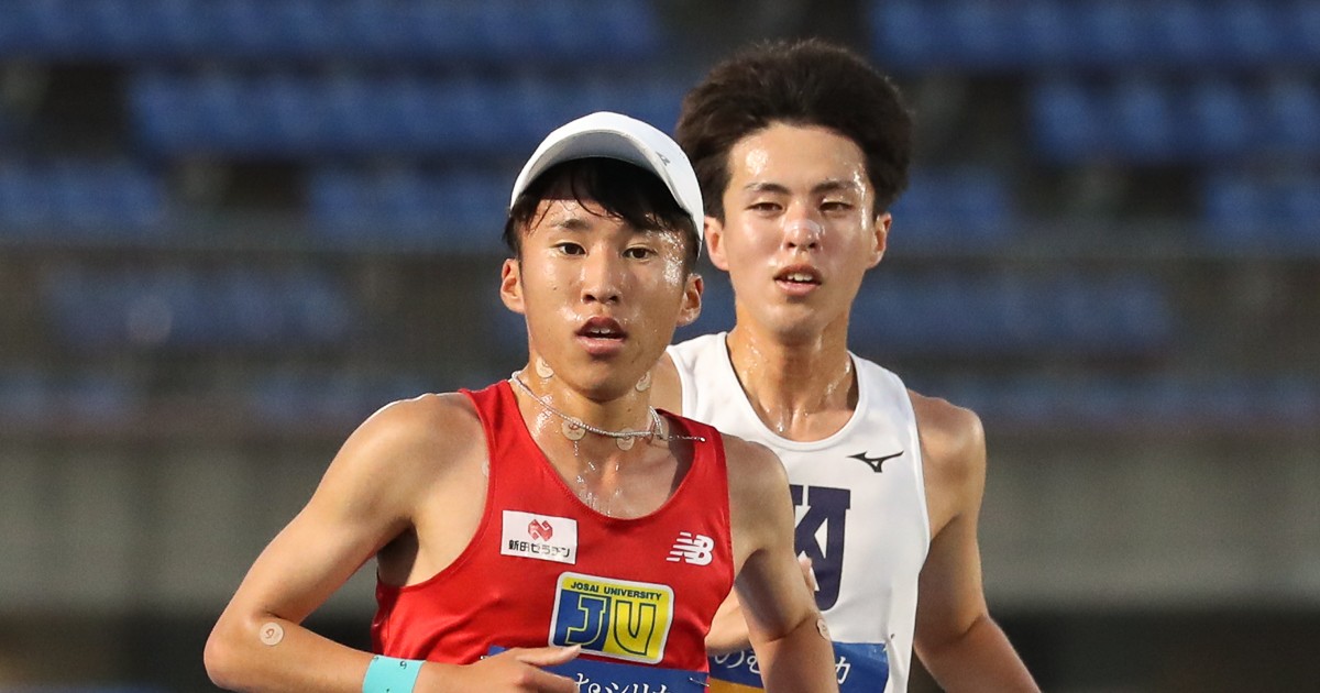 陸上・駅伝 - ユニバ代表選考男子10000mは2人だけのレースに 城西大学・山本唯翔が勝ち切る | 4years. #学生スポーツ