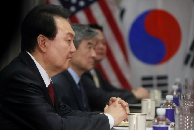 South Korea leader stresses need for cooperation with Japan on North Korea | The Asahi Shimbun ...