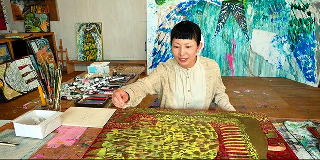 Celebrated artist Mirocomachiko on island life, new way of looking at world | The Asahi Shimbun ...