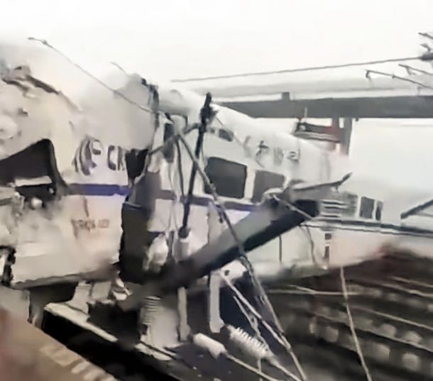 High-speed train derailment in China kills 1, injures 8 | The Asahi ...