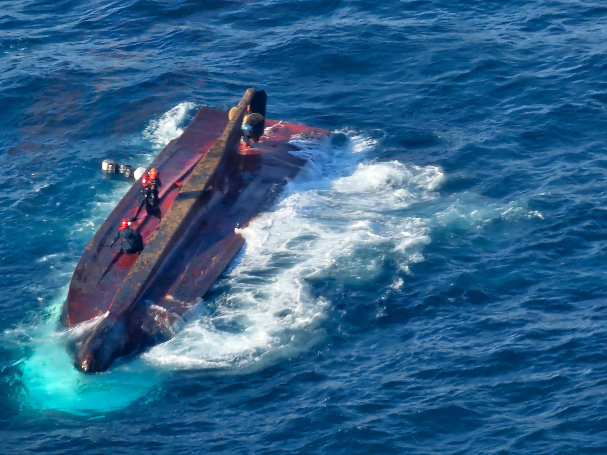 Fishing boat capsizes after colliding with sand barge in South Korea ...
