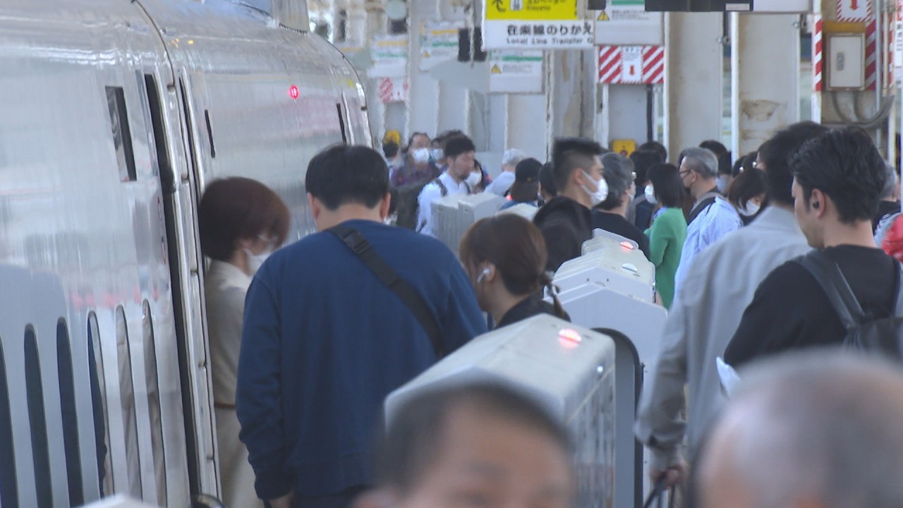 GW後半・帰省ラッシュピーク JR岡山駅は朝から多くの人で混雑 | KSBニュース | KSB瀬戸内海放送