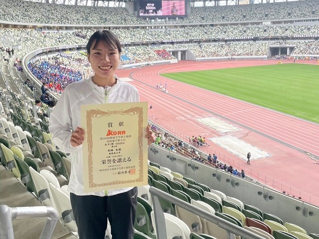 陸上・駅伝 - 亜細亜大・髙橋朱穂選手 3種目で大学記録を樹立したエースが振り返る4years. | 4years. #学生スポーツ
